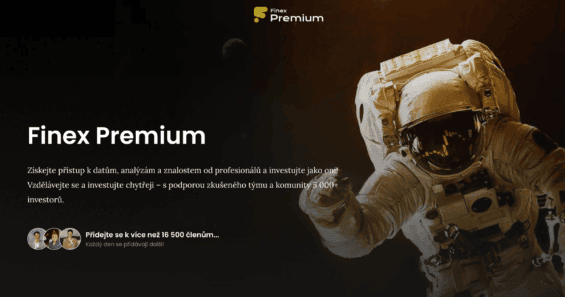 Finex Premium: Staňte se lepším investorem! » Finex.cz