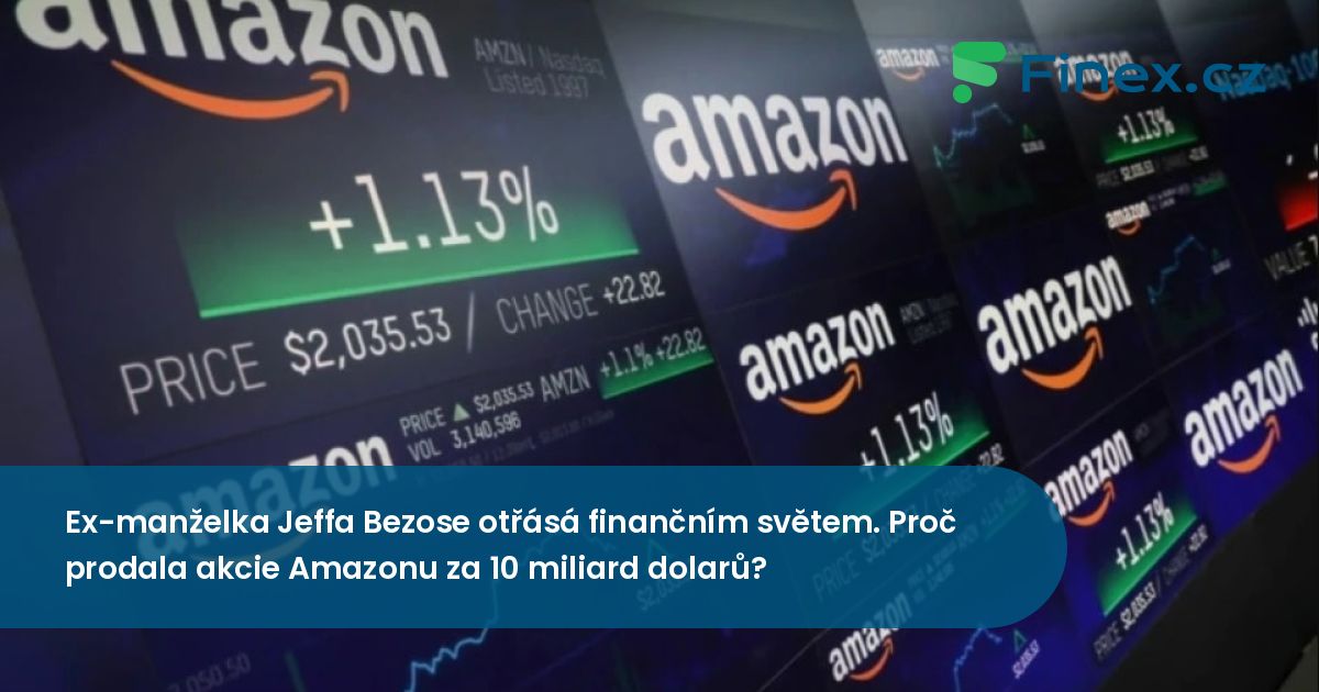 Ex-manželka Jeffa Bezose otřásá finančním světem. Proč prodala akcie ...