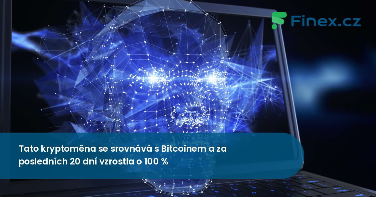 Tato kryptoměna se srovnává s Bitcoinem a za posledních 20 dní vzrostla o 100 % » Finex.cz