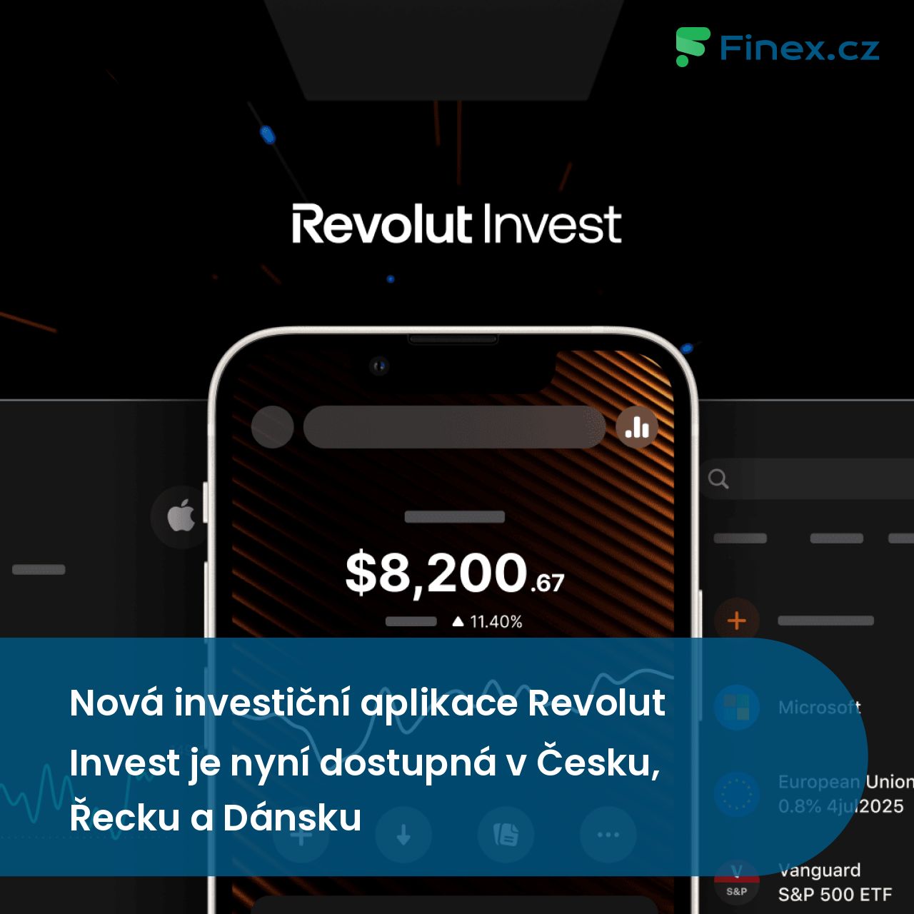 Nová investiční aplikace Revolut Invest je nyní dostupná v Česku, Řecku ...