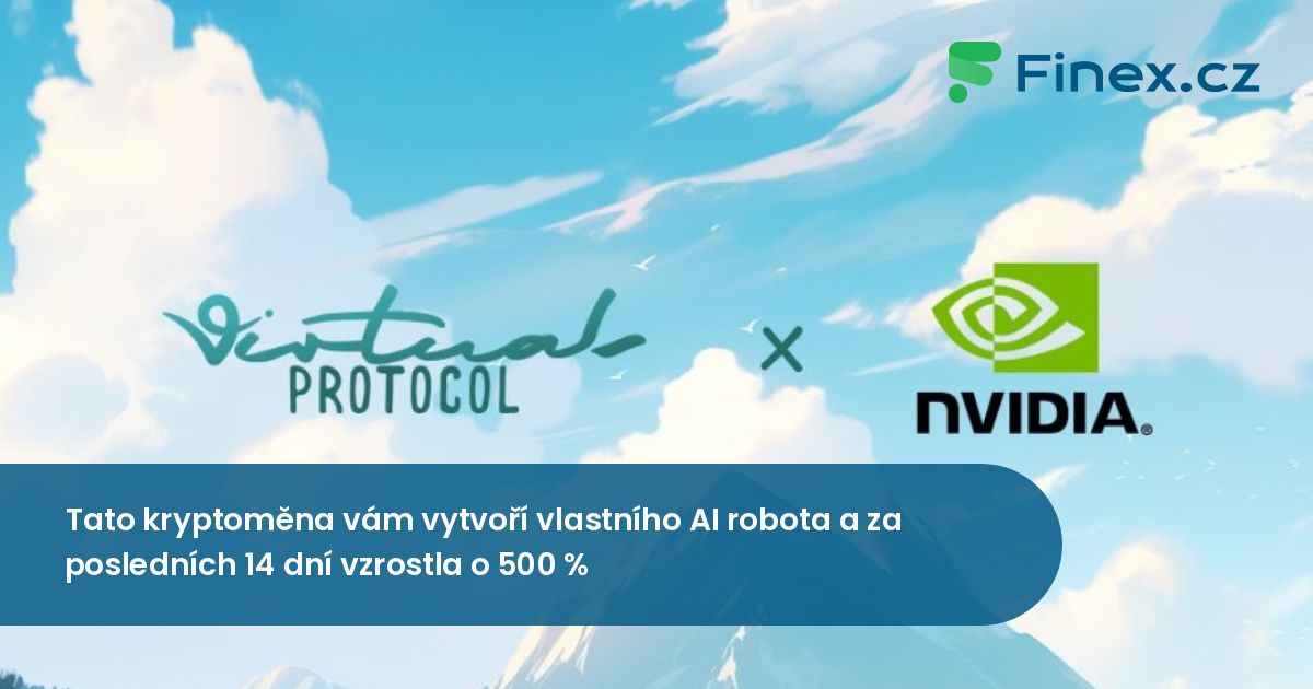Tato kryptoměna vám vytvoří vlastního AI robota a za posledních 14 dní vzrostla o 500 % » Finex.cz