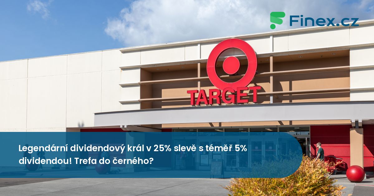 Legendární dividendový král v 25% slevě s téměř 5% dividendou! Trefa do černého? » Finex.cz