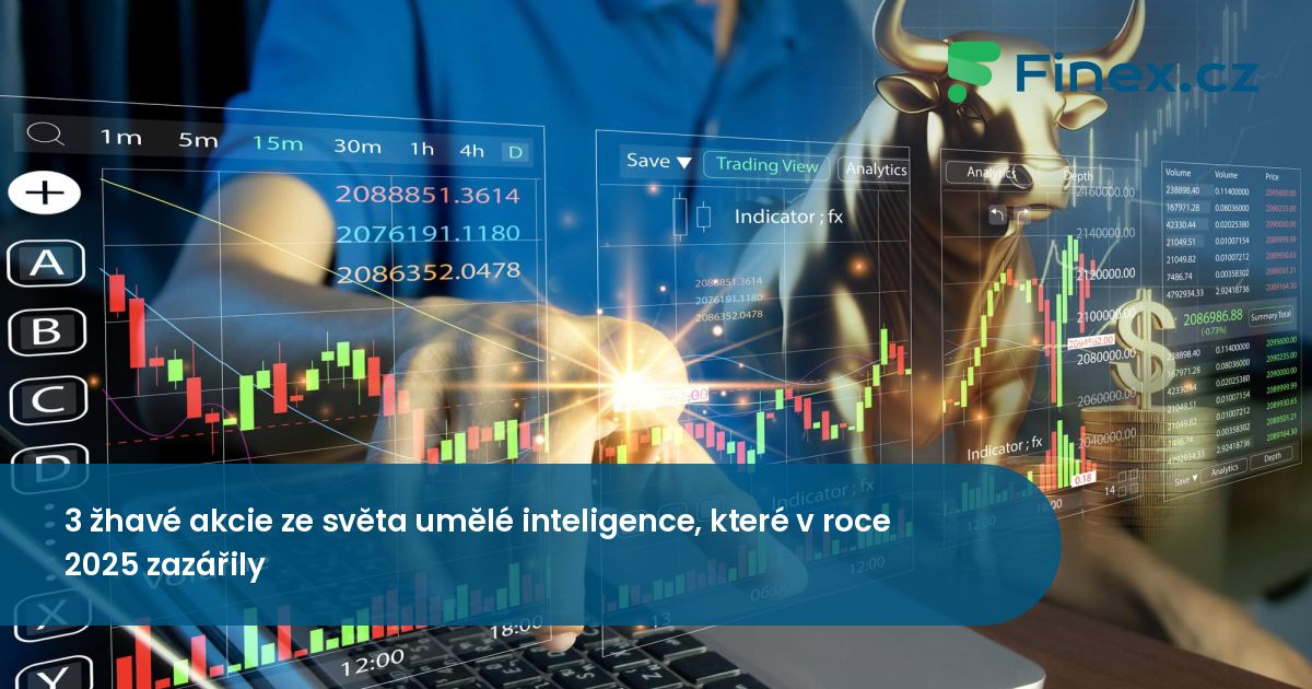 3 žhavé akcie ze světa umělé inteligence, které v roce 2025 zazářily » Finex.cz